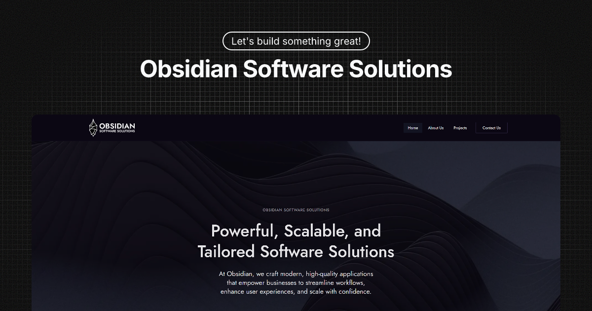 Obsidian Software Solutions